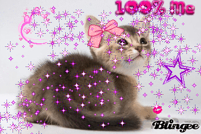 glitter cat Picture #55488583 | Blingee.com