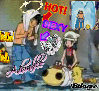 ASH KETCHUM TOPLESS Picture Blingee