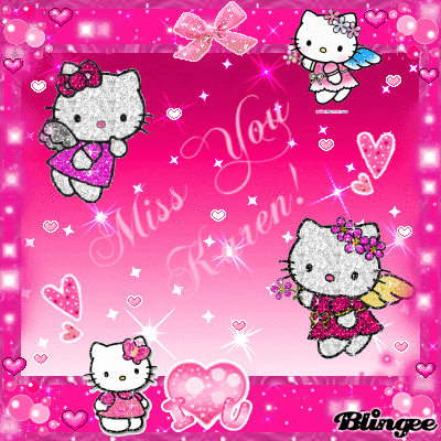 Hello Kitty I Miss You By Images
