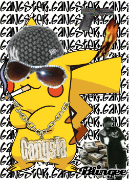Gangster Pikachu