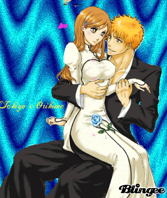 Orihime And Ichigo Kiss