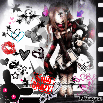 Emo Anime Girl Picture Blingee Com