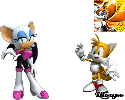 Rouge And Tails Fotograf A Blingee Com