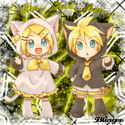 Chibi Neko Rin Len