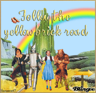 Follow the yellow brick road Picture #114674516 | Blingee.com