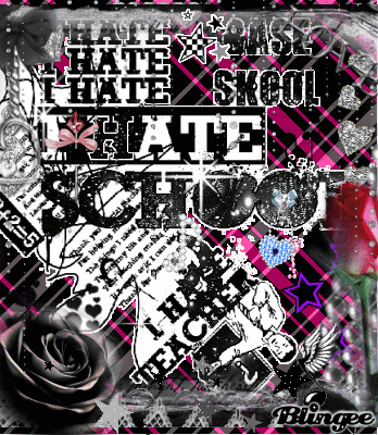 I Hate School Wallpaper