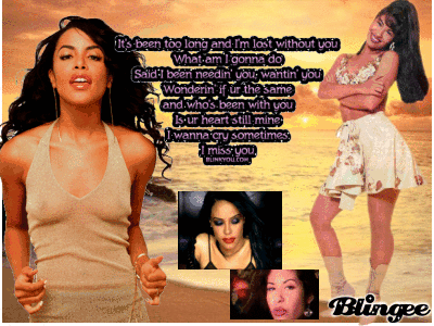 R I P Aaliyah And Selena Picture Blingee Com