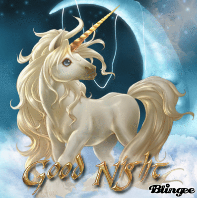 Good Night Unicorn Picture #124056863 | Blingee.com