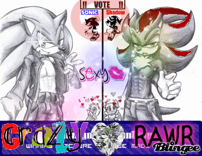 Sexy Sonic And Shadow Picture Blingee Com
