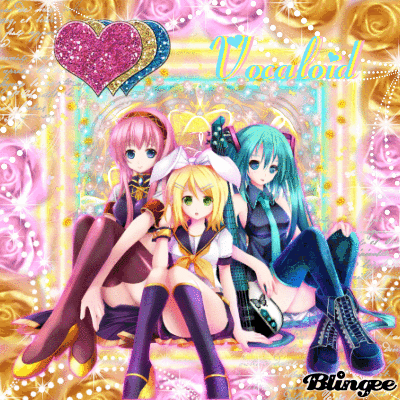 Vocaloid Luka Megurine Rin Kagamine Miku Hatsune Fotografía #126247671 | Blingee.com