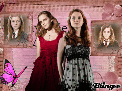 Hermione Granger And Ginny Weasley Kissing