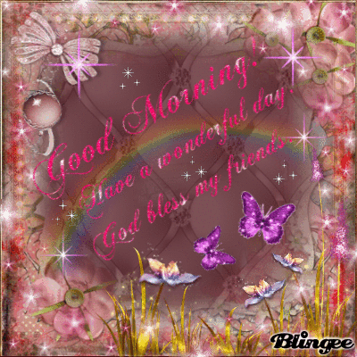 Good Morning Glitter Graphics