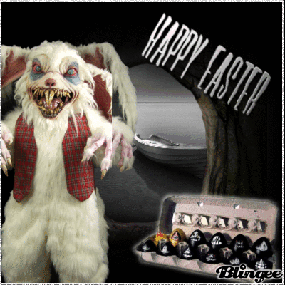Gothic Happy Easter