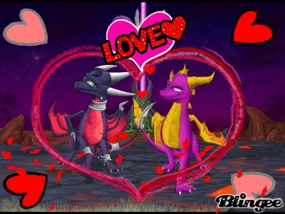 Spyro And Cynder In Love