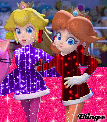 Princess Peach And Daisy In Love