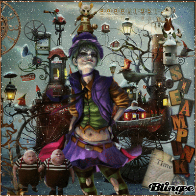 gothic steampunk art