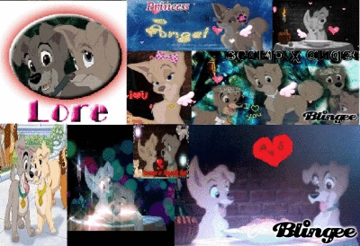 Angel And Scamp Picture Blingee Com