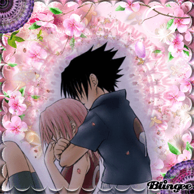 Sakura Haruno And Sasuke Uchiha Kissing
