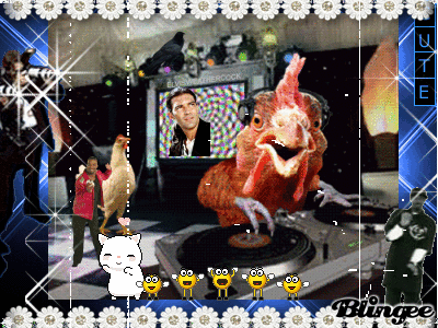 Chicken Disco Gif