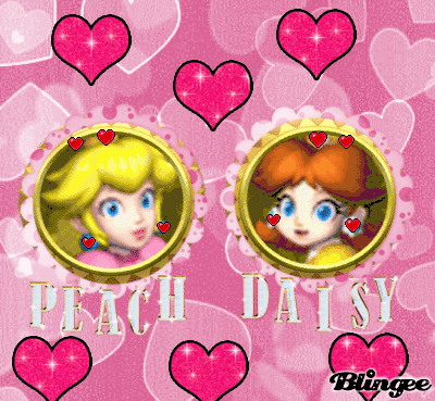 Princess Peach And Daisy In Love