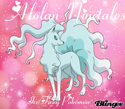 Alolan Ninetales Picture Blingee Com